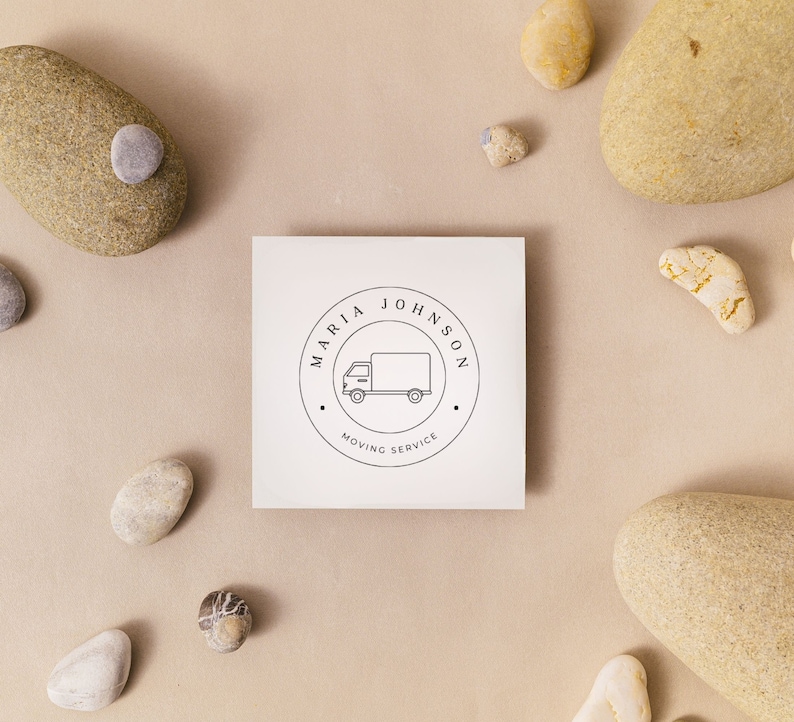 Moving Service Logo Design Canva 6 Customizable Moving Company Logos ...