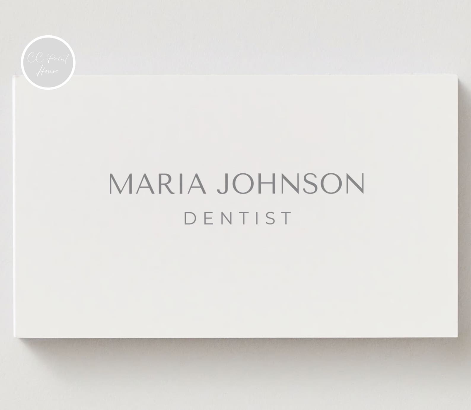 Dentist Business Card Template Dentist Calling Card Dentistry Business ...