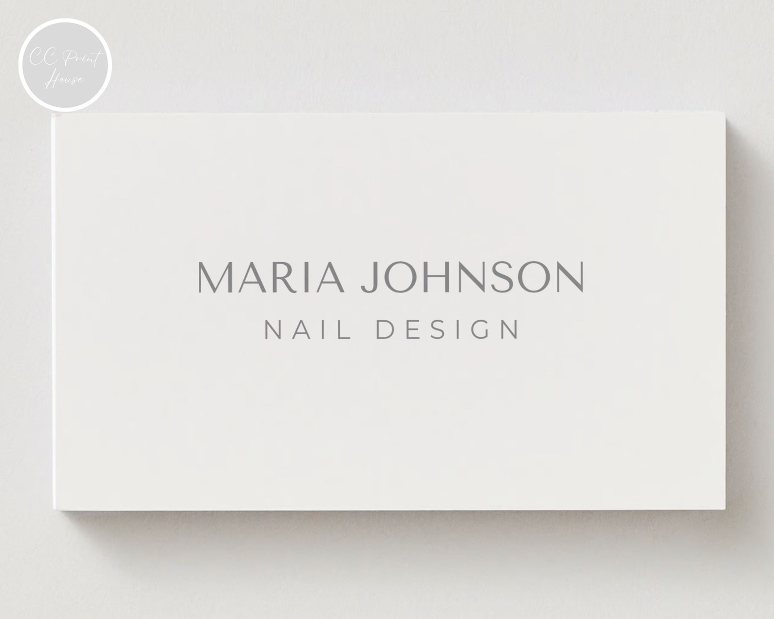Nail Design Business Card Template Printable Business Card Template ...
