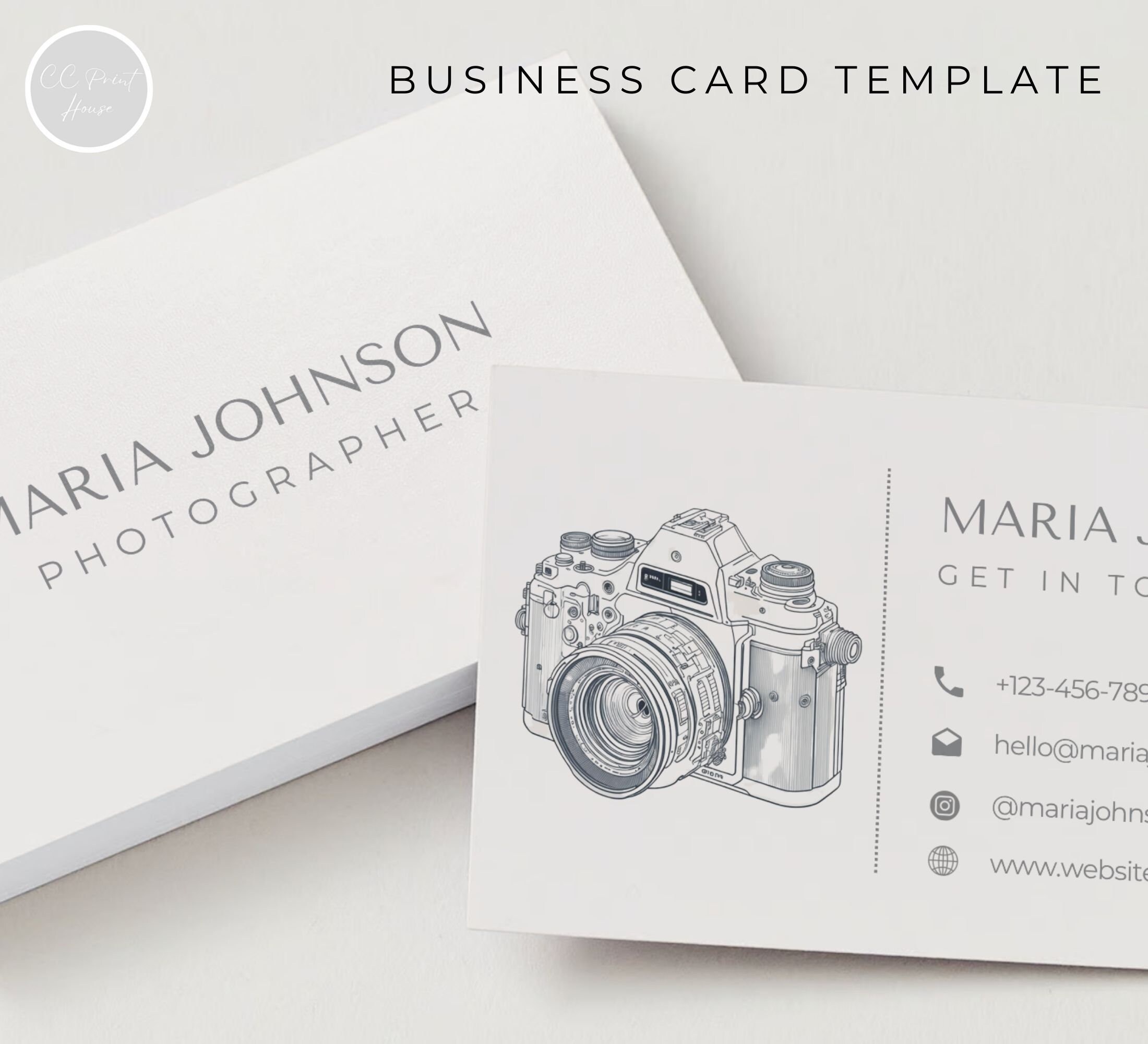 Photographer Branding Kit Photography Business Bundle Photography Canva ...