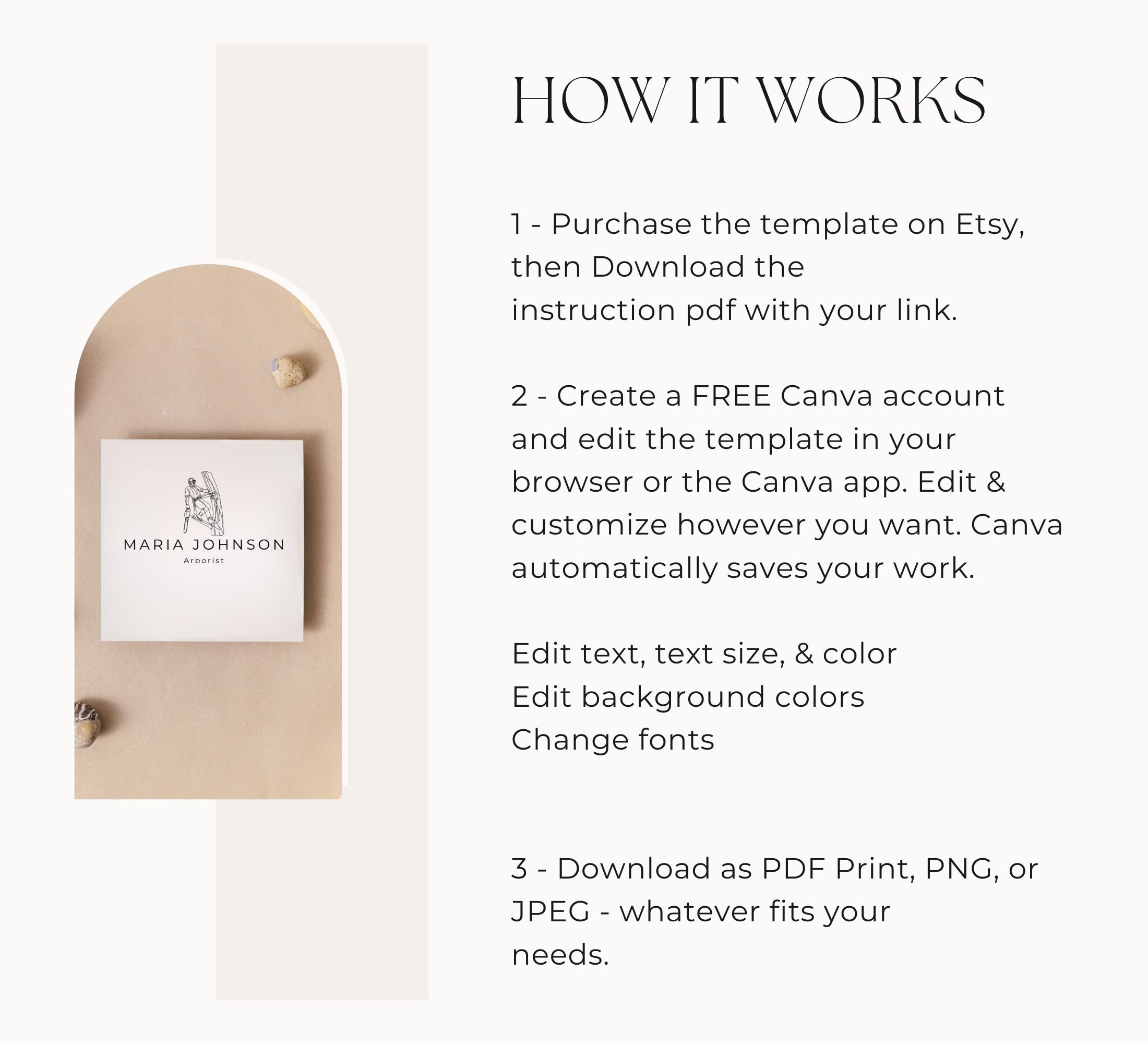 Arborist Logo Design Canva 6 Customizable Tree Logos Tree Trimming Logo ...