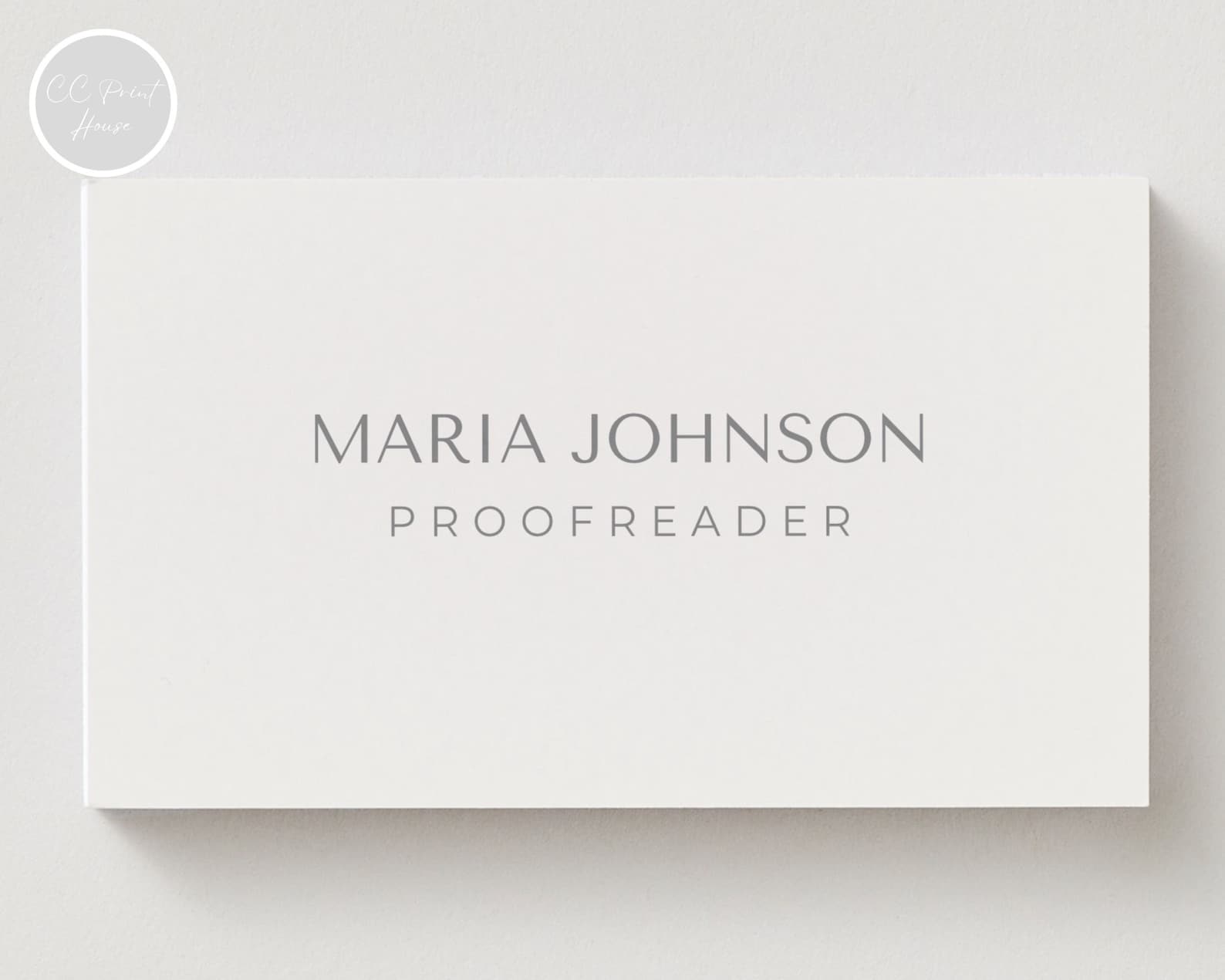 Proofreader Business Card Template Editor Business Card Canva Template Corrector Calling Card ...
