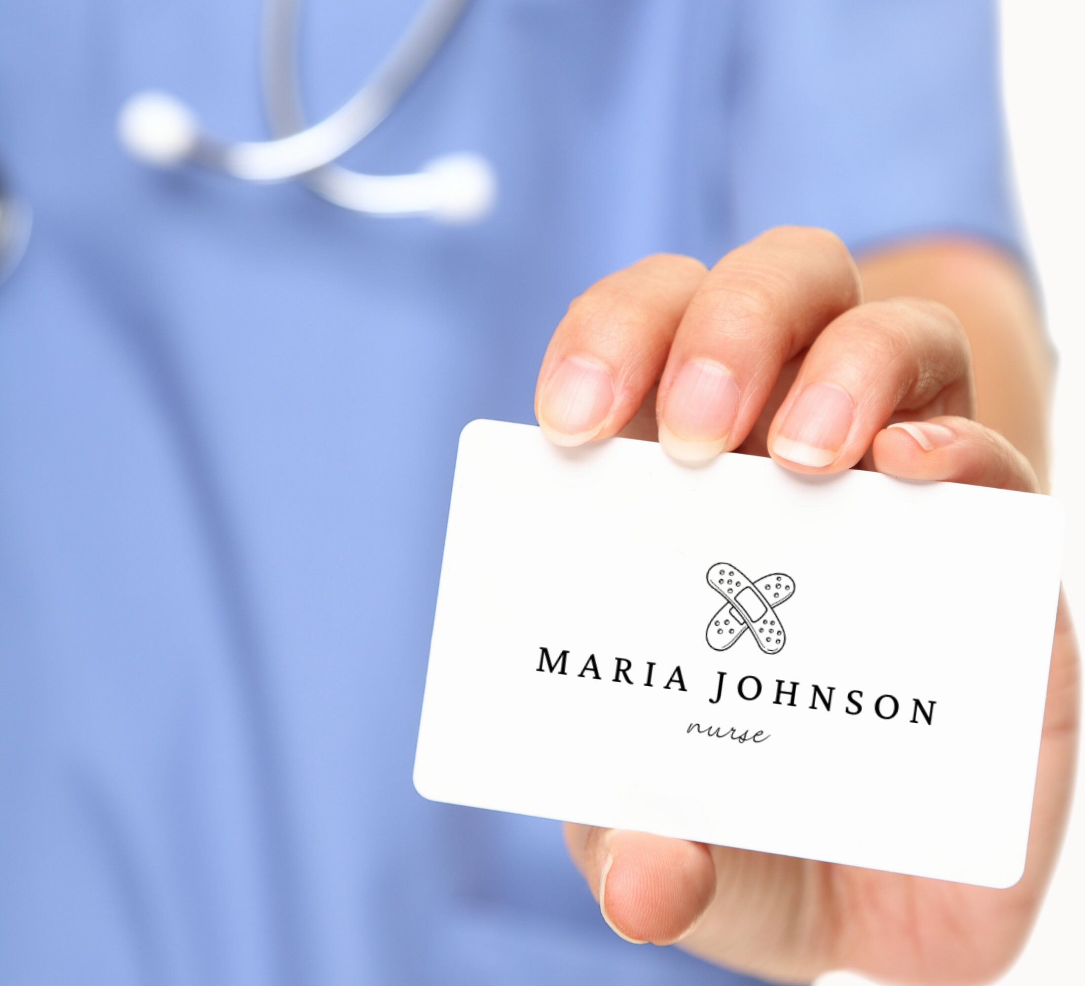 Customizable Nurse Logo Design Templates for Canva (digital) - Etsy