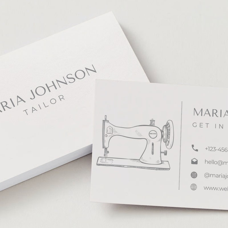 Tailoring Business Cards - Etsy