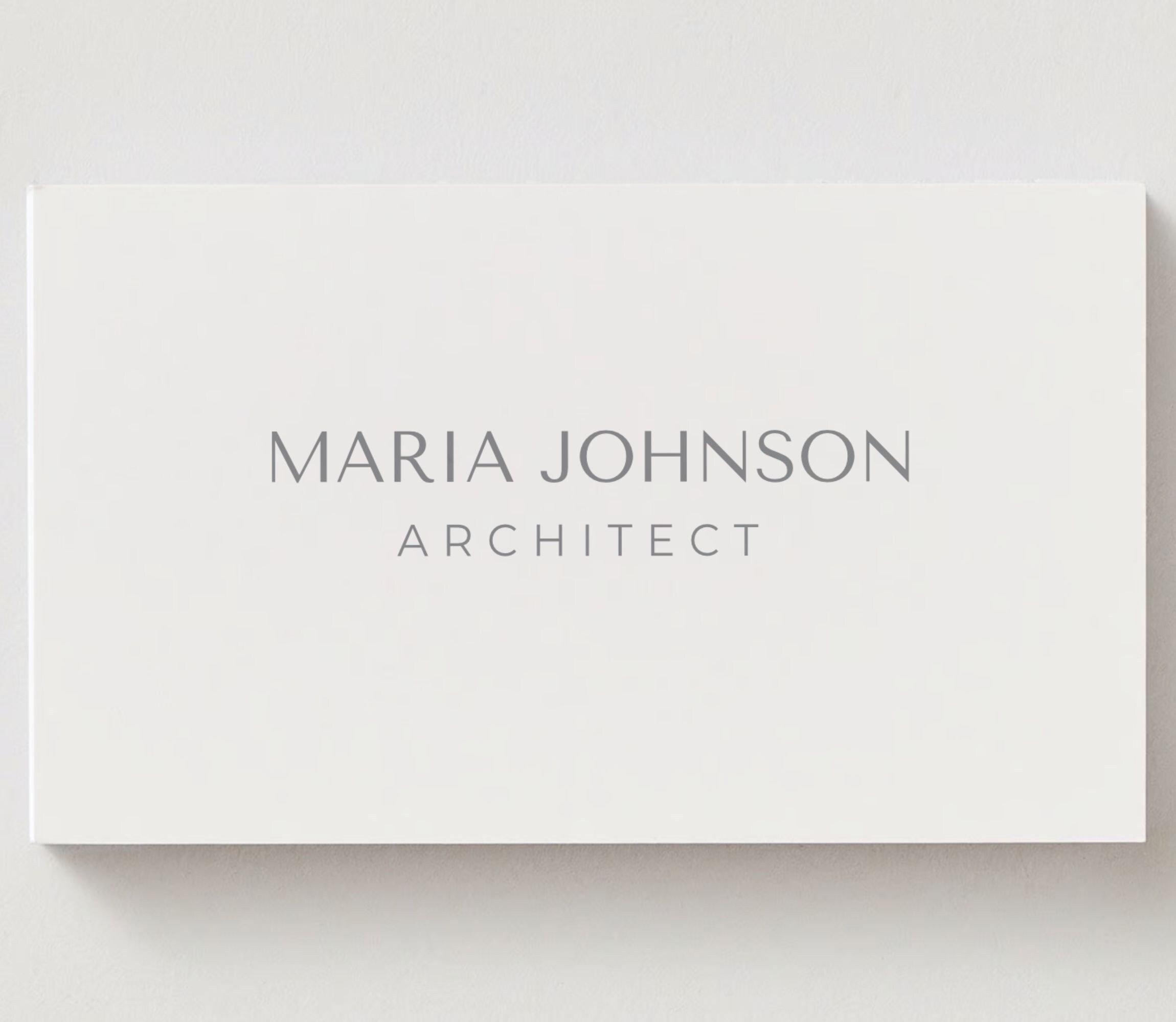 Architect Business Card Canva Template Architect Calling Card ...