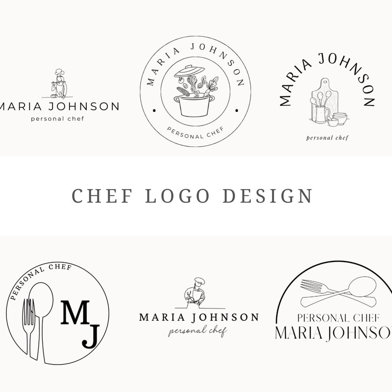 Template Club Chef - Etsy