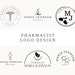 Pharmacist Logo Design Canva 6 Customizable Pharmacy Logos Chemist Logo ...