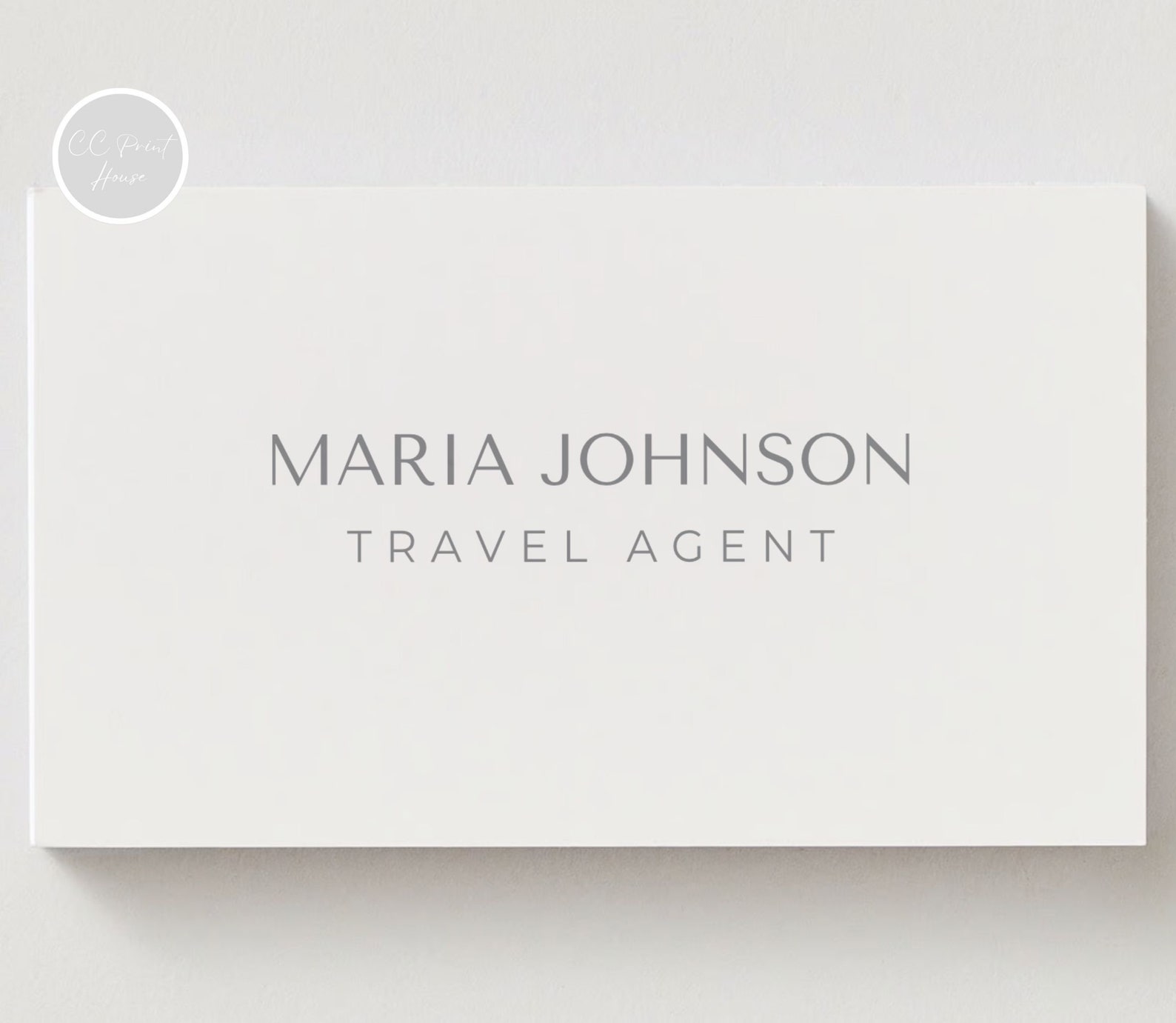 Travel Agent Business Card Template Travel Agency Calling Card Business ...