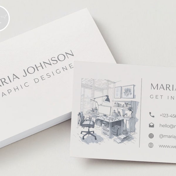 Calling Card Design - Etsy