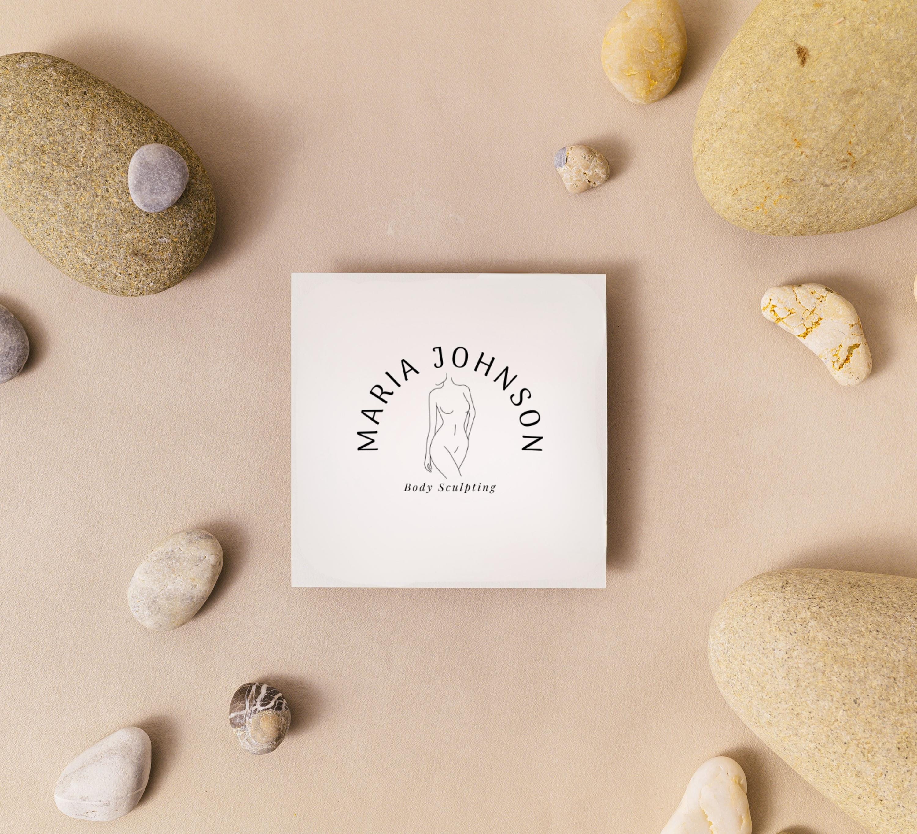 Body Sculpting Logo Design, Customizable Canva Template (digital) - Etsy