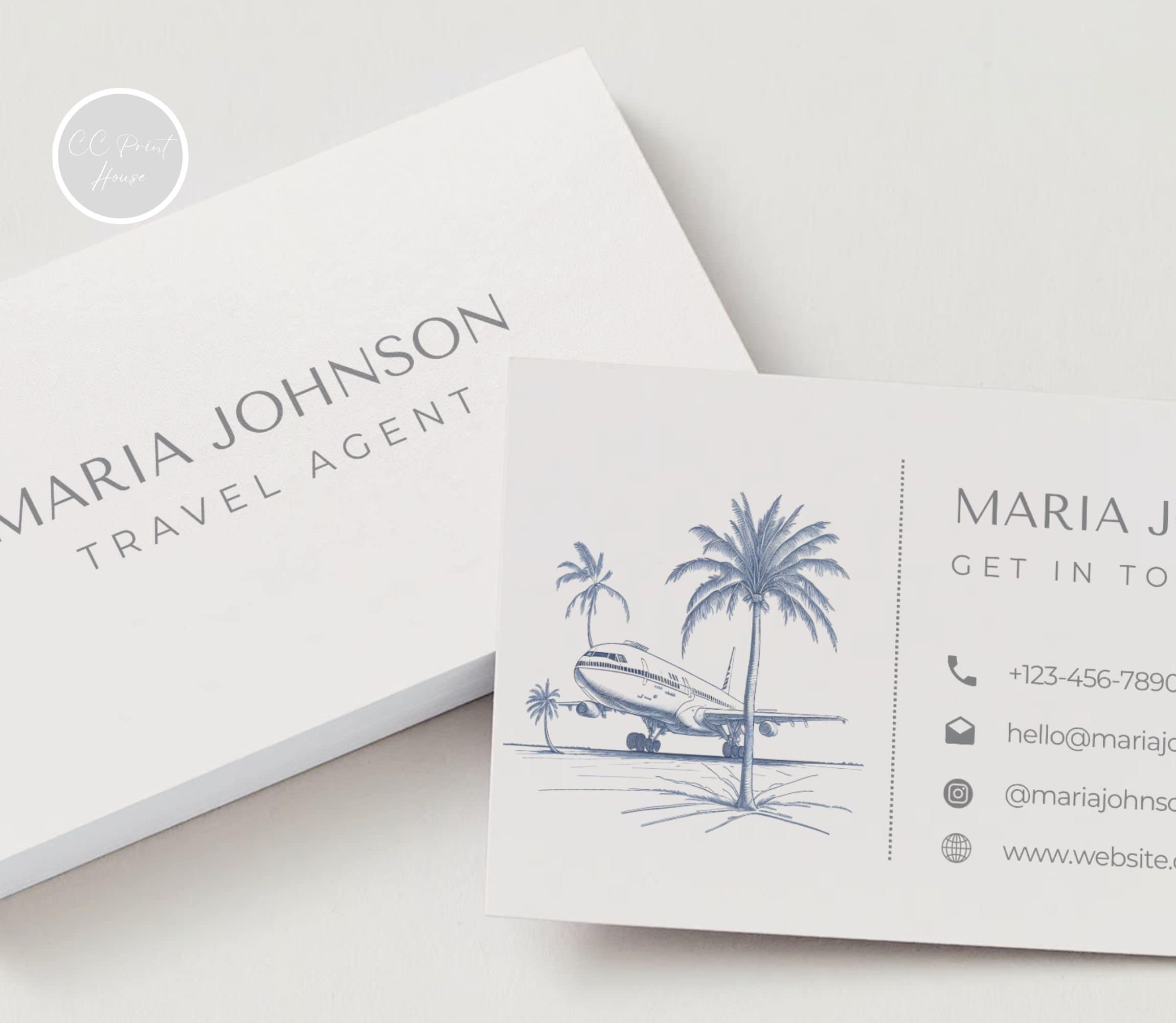 Tourism Travel Business Cards Tour Agents Templates Tourism Agency
