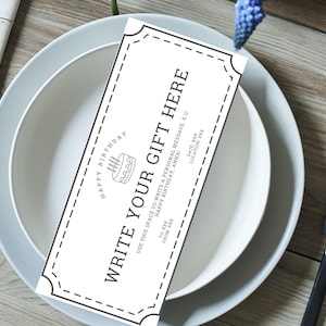 Birthday Gift Coupon Bundle 15 Editable Gift Coupons Template Canva ...