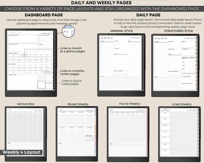 Meeting Template for Remarkable 2, Templates for Remarkable,, Meeting ...