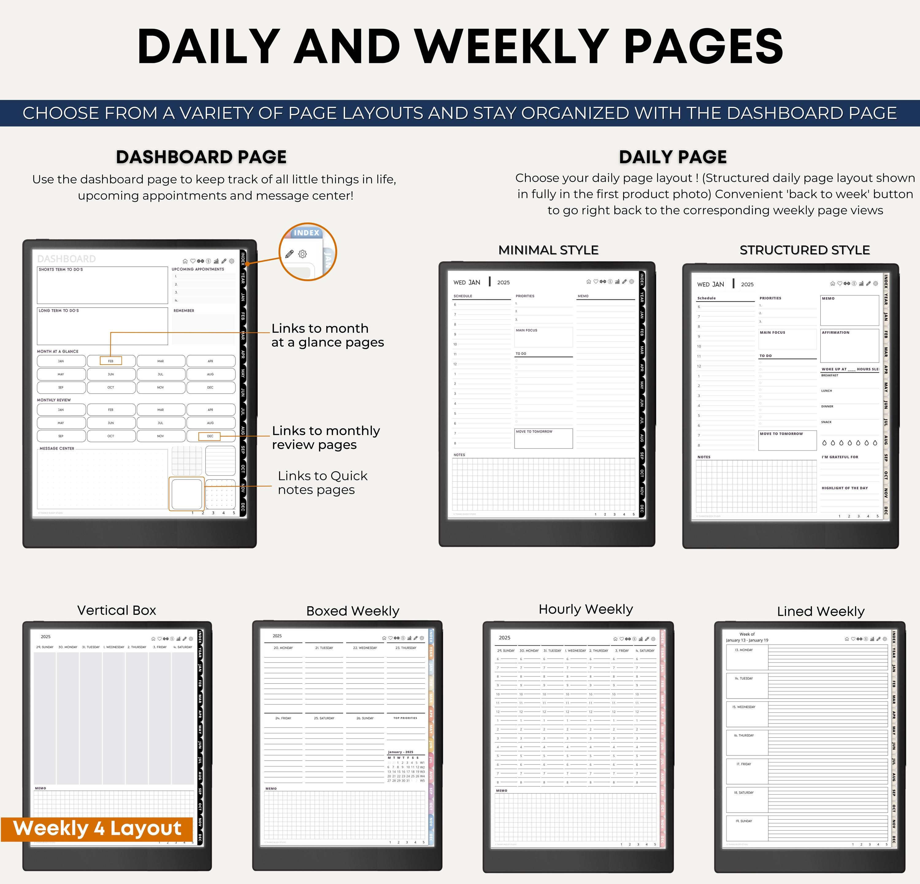To Do Lists for Remarkable Paper Pro, Templates for Remarkable ...