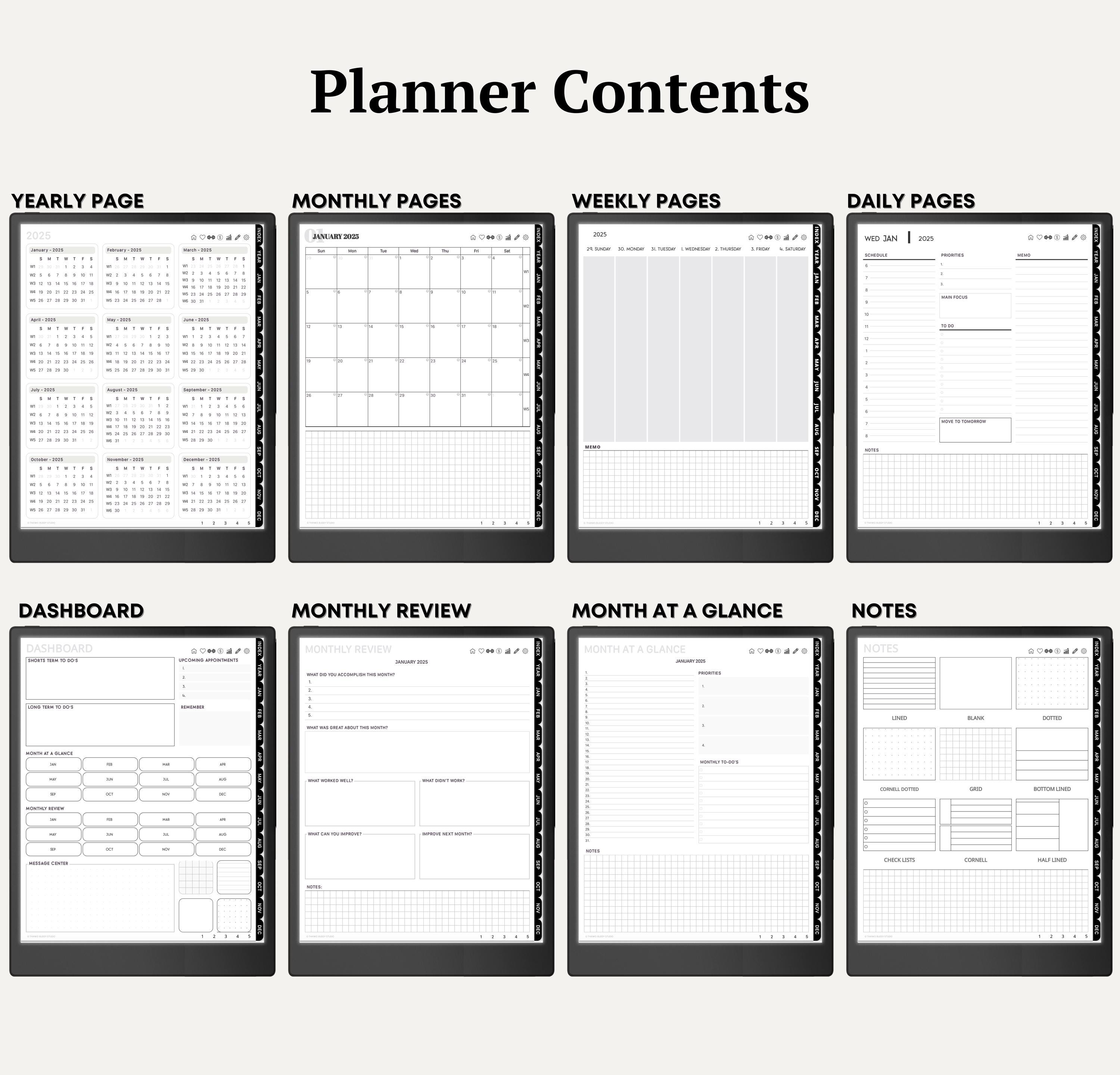 To Do Lists for Remarkable Paper Pro, Templates for Remarkable ...