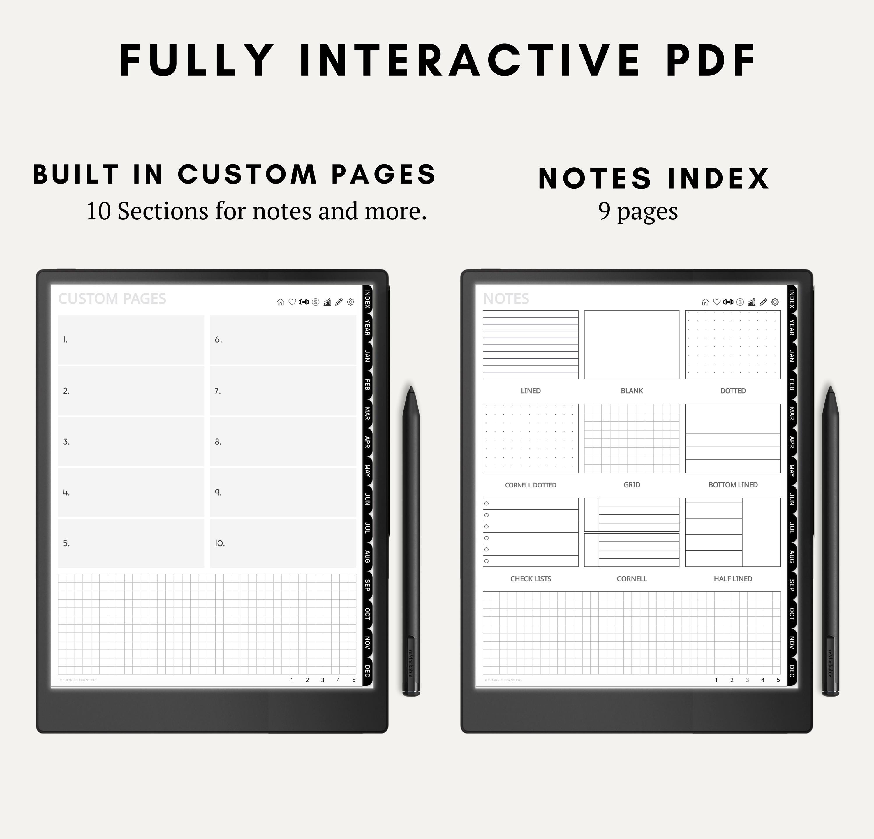 To Do Lists for Remarkable Paper Pro, Templates for Remarkable ...