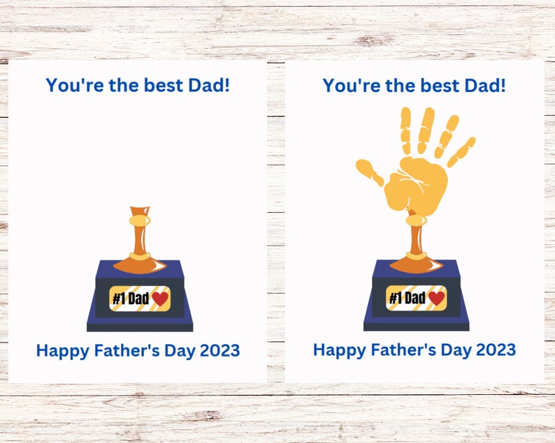 Father's Day Handprint Craft for Kids/toddlers - Etsy