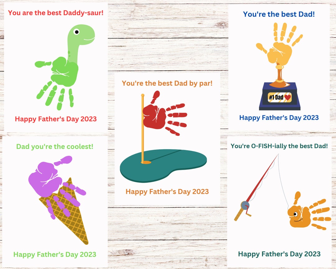 Father's Day Handprint Craft for Kids/toddlers - Etsy