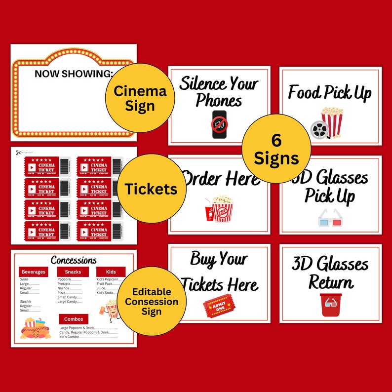 Movie Theatre Pretend Play, Movie Theater, Cinema, Film, Dramatic Play ...