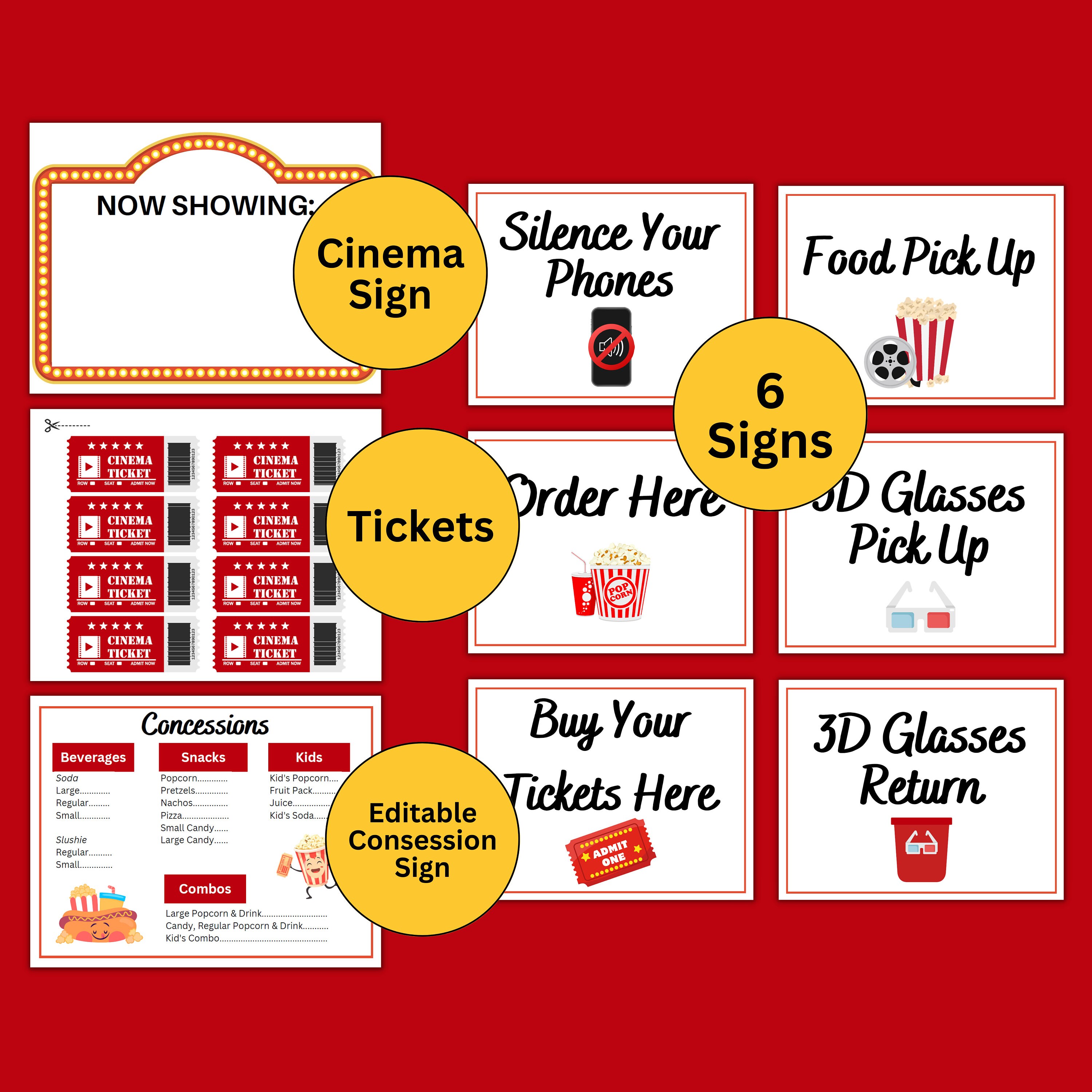 Movie Theatre Pretend Play, Movie Theater, Cinema, Film, Dramatic Play ...