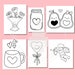 15 Valentine's Day Coloring Pages | Love Heart | February 14 | Romance ...