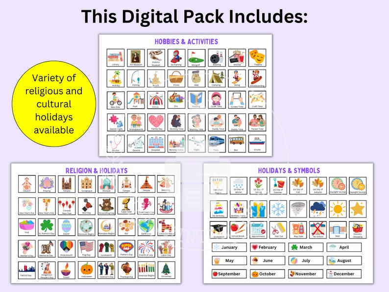 Kids Weekly Schedule Interactive Schedule Responsibilities - Etsy