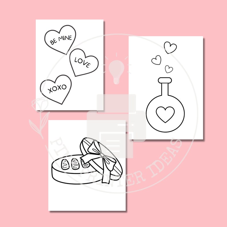 15 Valentine's Day Coloring Pages | Love Heart | February 14 | Romance ...