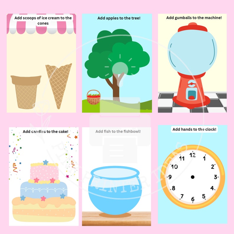 10 Play Dough Mats | Printable | Play Doh | Clay | Modelling | Creative ...