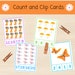 Spring Count and Clip Cards | 1 - 20 | Kindergarten | Pre K ...