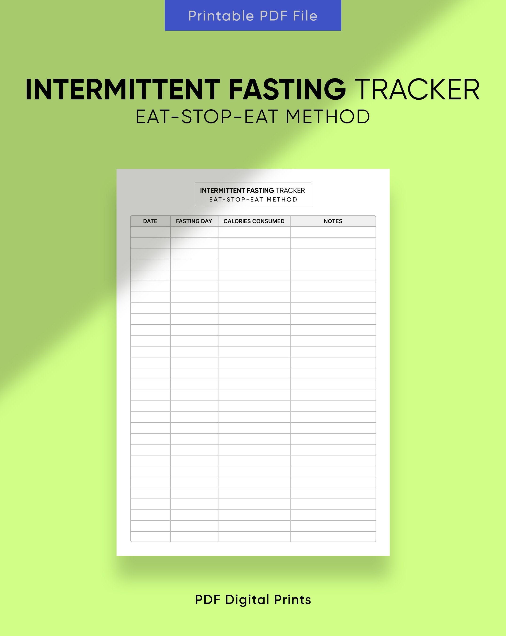 Intermittent Fasting Eat Stop Eat