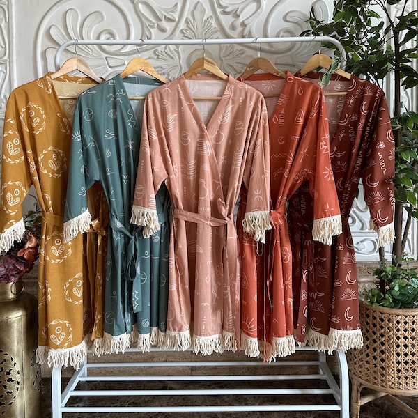 Bohemian Bridal Robe - Etsy