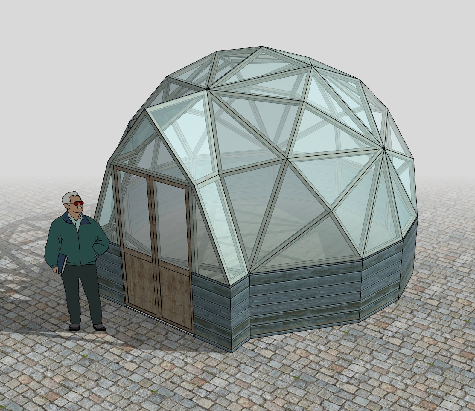 4M Diameter Unity Dome Plans (big Door) - Etsy