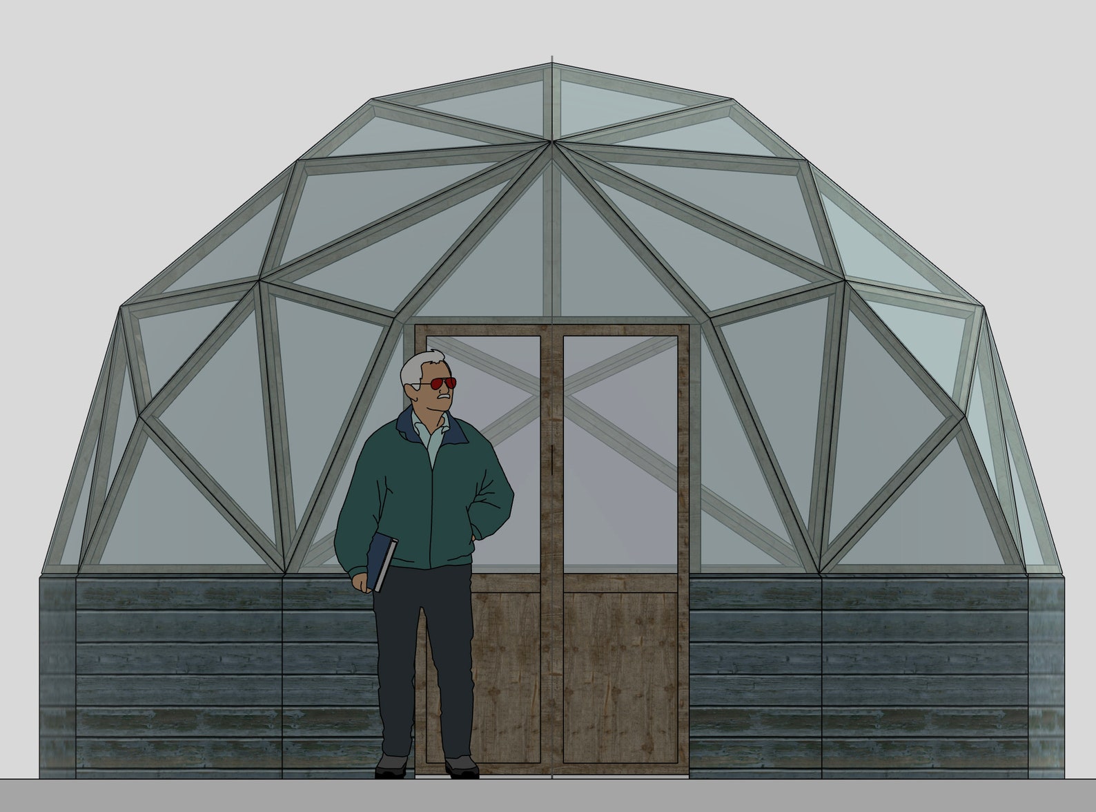 4M Diameter Unity Dome Plans (big Door) - Etsy