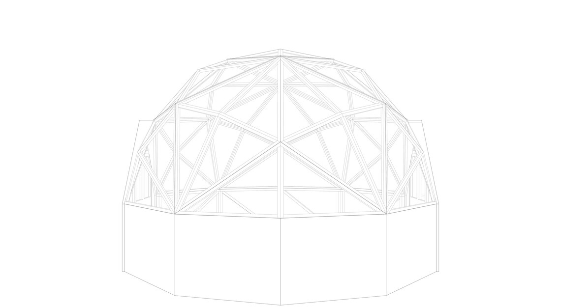 Unity Dome Skecthup Model - Etsy