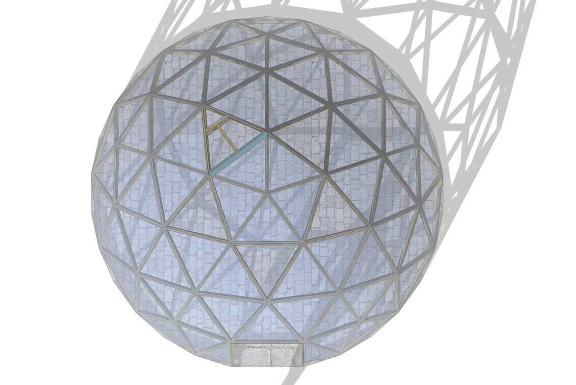 GD18 Geodesic Dome Sketchup Model - Etsy