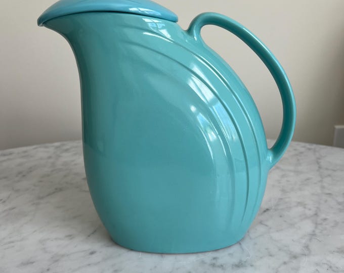 Mid Century Modern 50’s Hall “nora” Pottery Pitcher With Lid - Etsy
