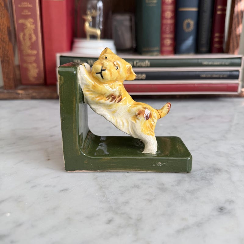Dog Bookends - Etsy
