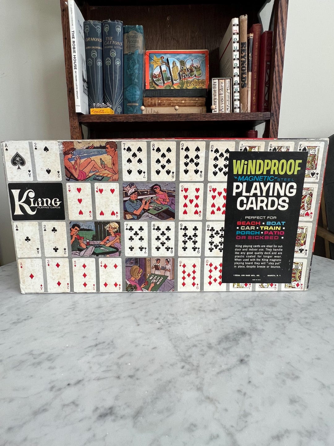 Vintage Kling Magnetic Playing Cards: 1960s Retro Travel Game - Etsy