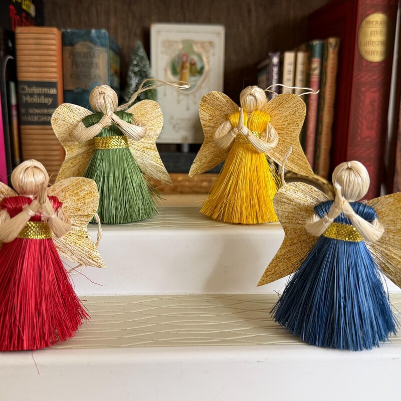 Raffia Angels - Etsy