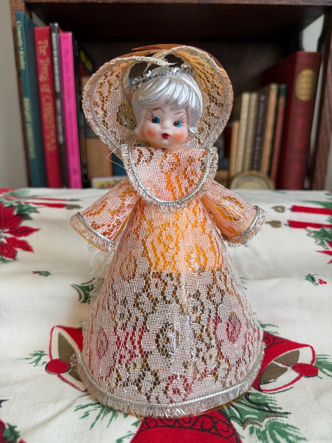 Vintage Angel Tree Topper 1960