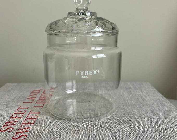 Vintage Pyrex Apothecary Jar - Etsy