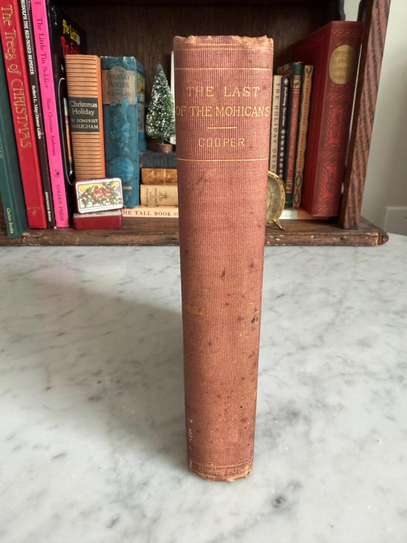 1900s Vintage the Last of the Mohicans by J. Fenimore Cooper F.M ...