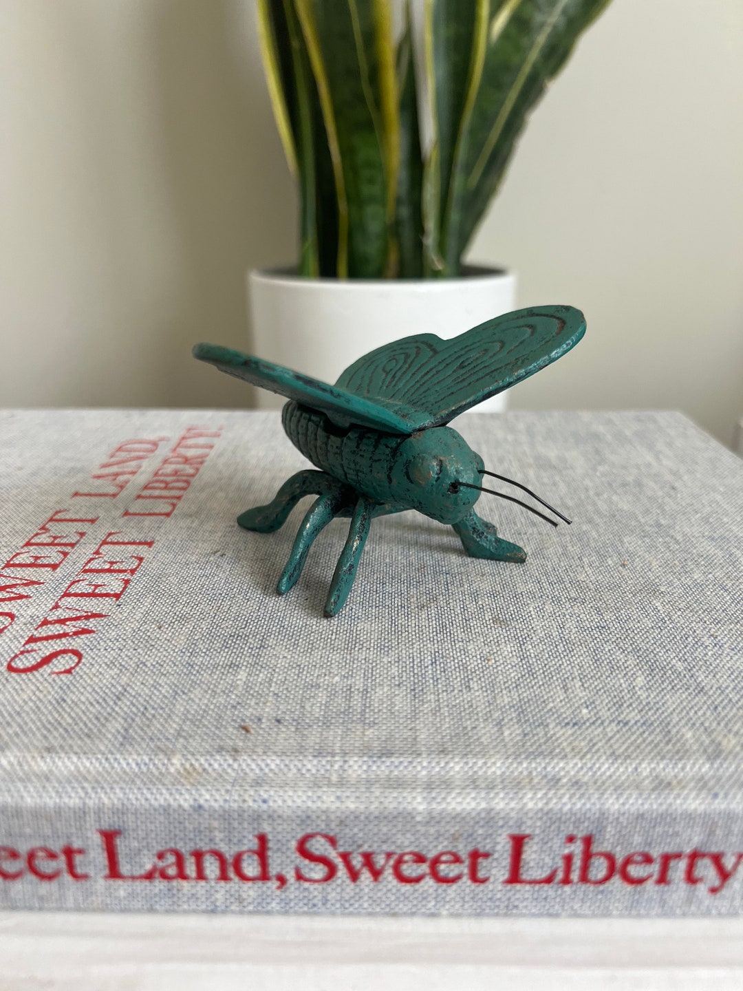 Cast Iron Bug Fun and Unusual Cast Iron 6 Legged Butterfly Moth Form 4. ...