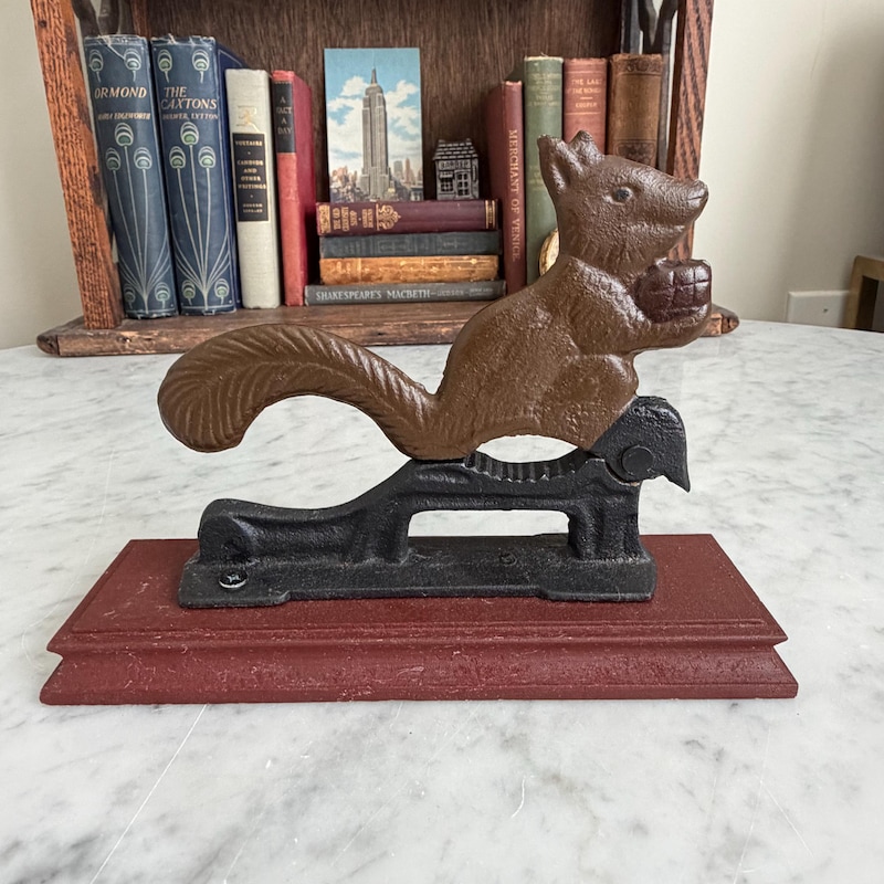 Squirrel Nutcracker Metal - Etsy