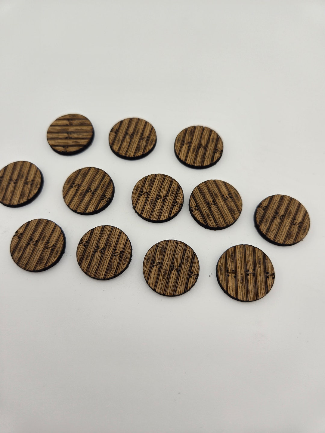 Miniature Base 28mm Ships Deck Texture MDF Base 20mm Round 2mm Thick - Etsy