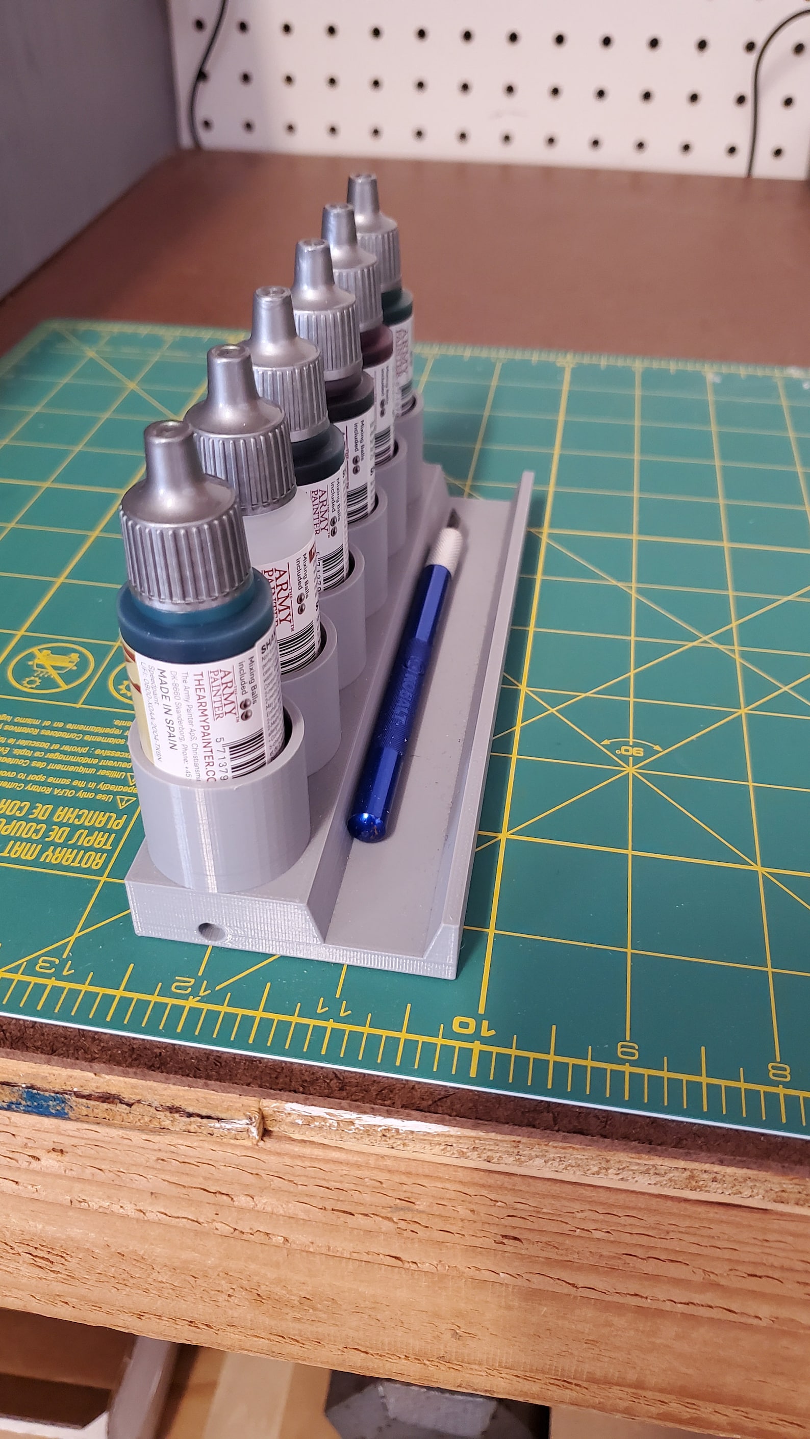 Miniature Paint Rack System Rack 6 With Tool Tray - Etsy