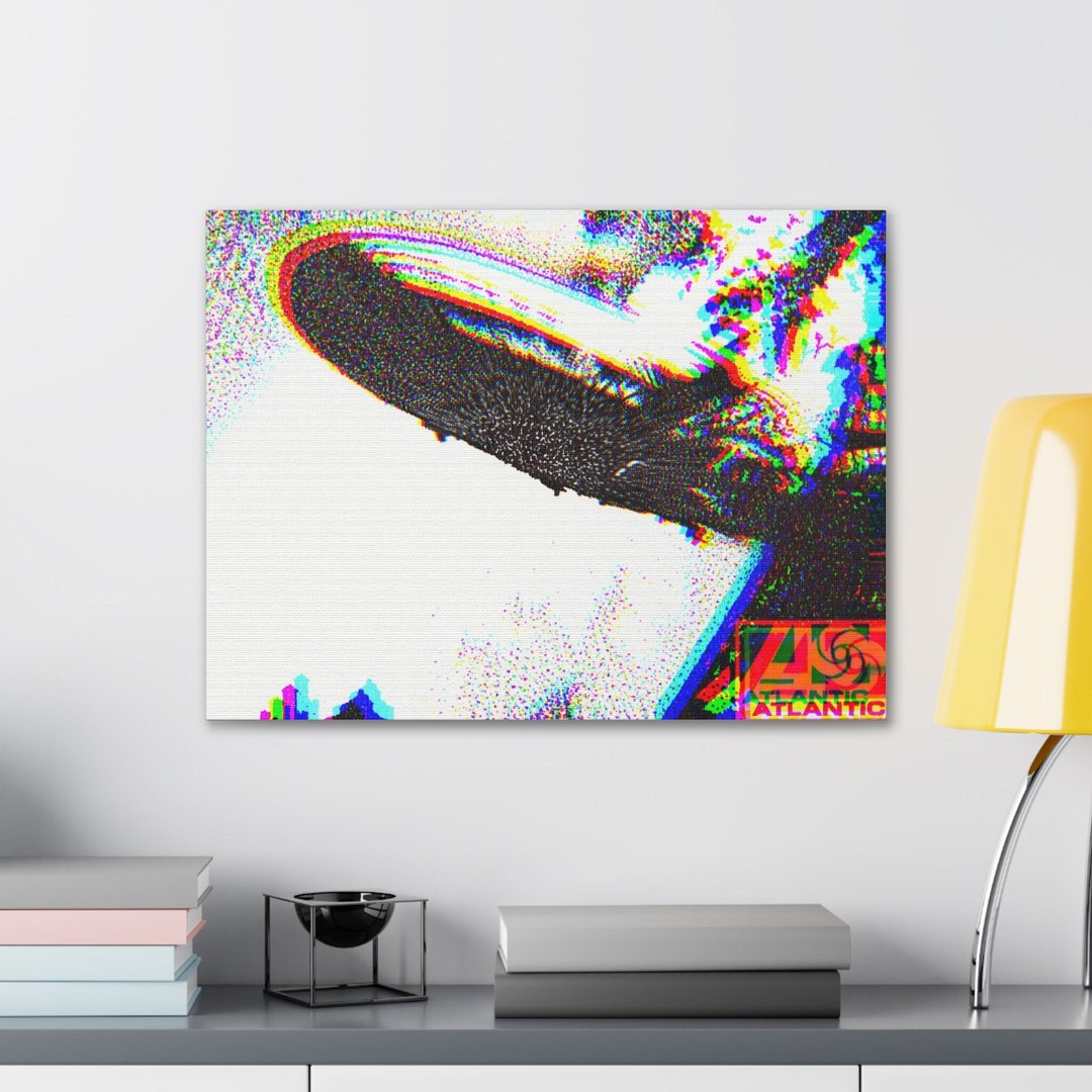 Led Zeppelin Wall Art Music Album Cover Game Room Music Decor Man Cave ...