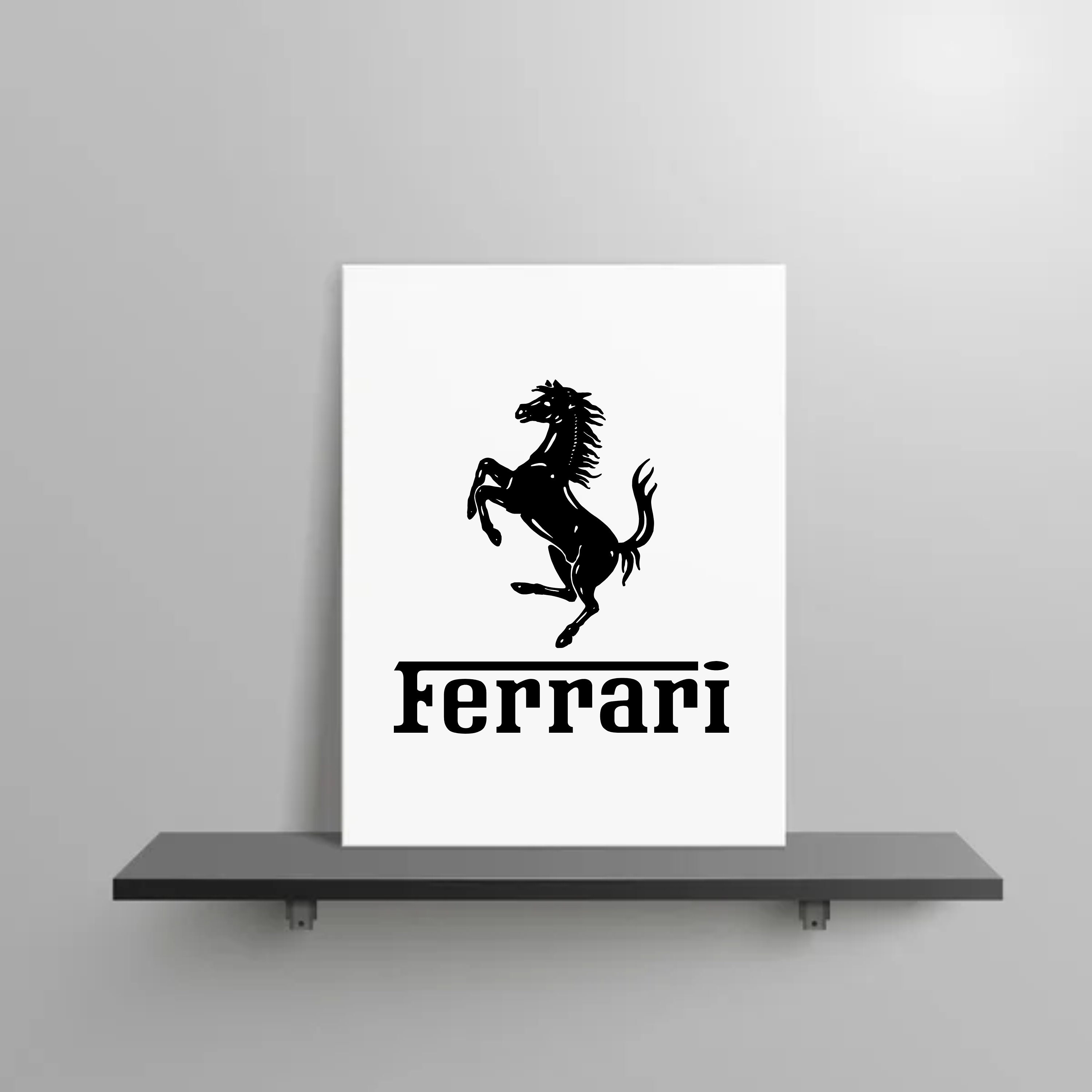 Ferrari SVG Logo Svg Car Svg PNG EPS Race Car Svg - Etsy Canada