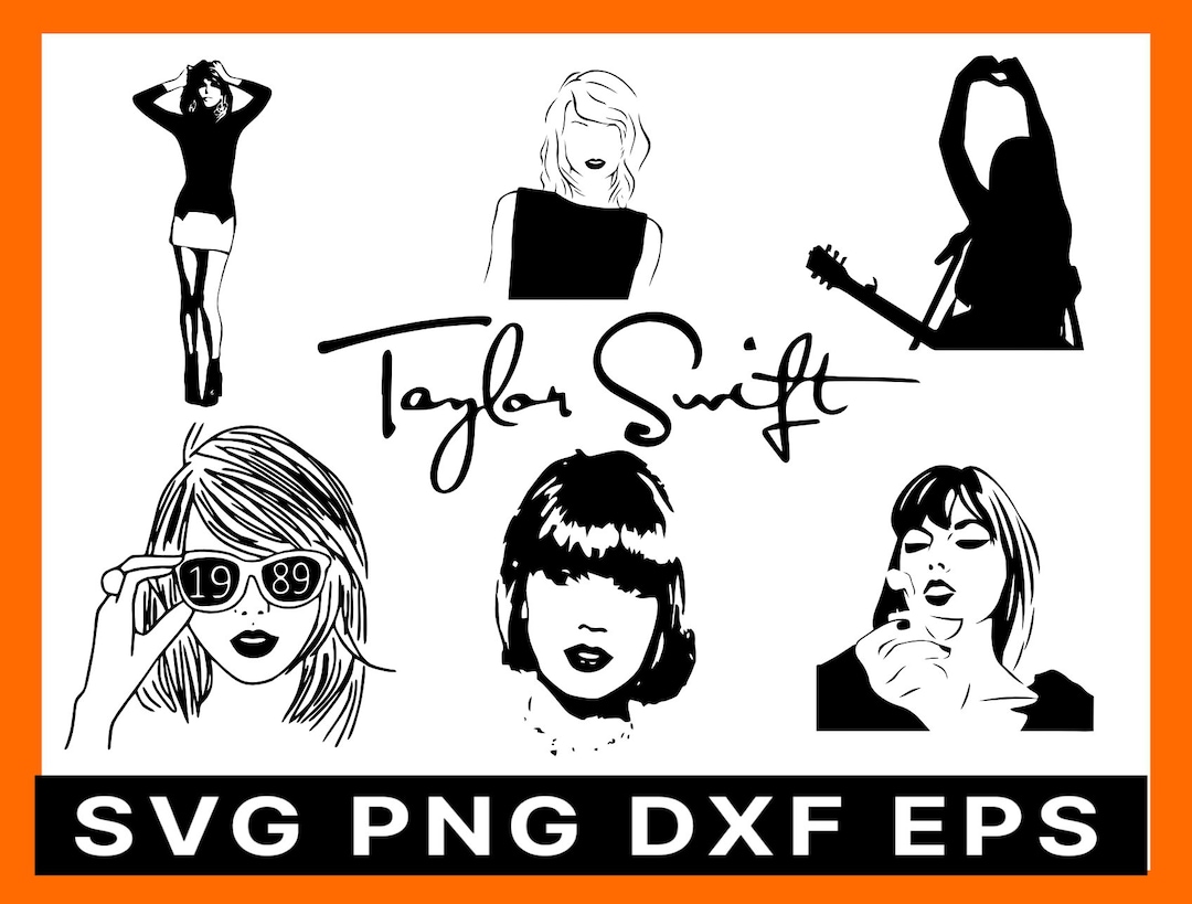 Taylor Swift SVG Taylor Swift Png Svg for Cricut File - Etsy Hong Kong
