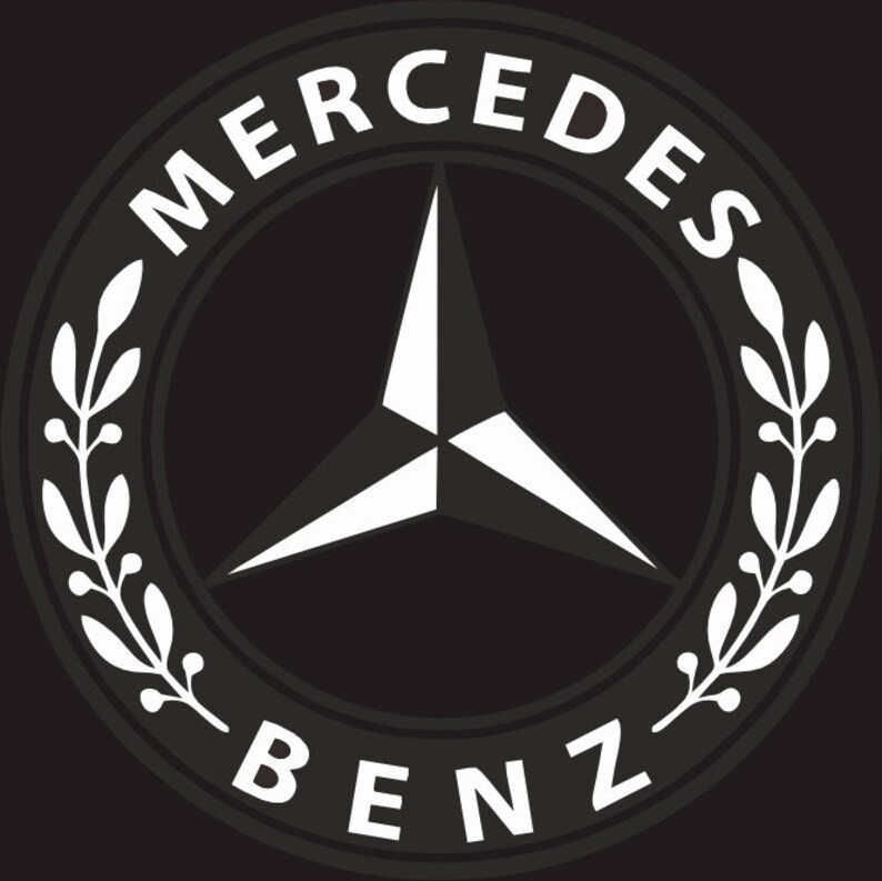 Mercedes SVG Logo Svg Download Digital Digital SVG Png Svg - Etsy